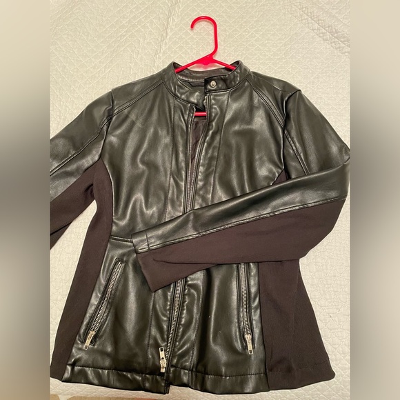 a.n.a | Jackets & Coats | Ana Black Faux Leather Jacket | Poshmark
